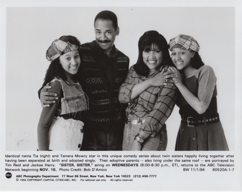 Tia Mowry, Tamera Mowry, Tim Reed, "Sister Sister" - Original TV Still ...