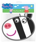 Peppa Pig Masks Party Variety pack - 6x Fun 2D CARD Masks - Official ...