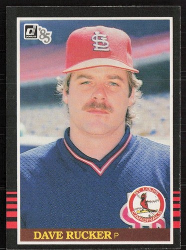 1984 Donruss #260 Dave Rucker St. Louis Cardinals | eBay