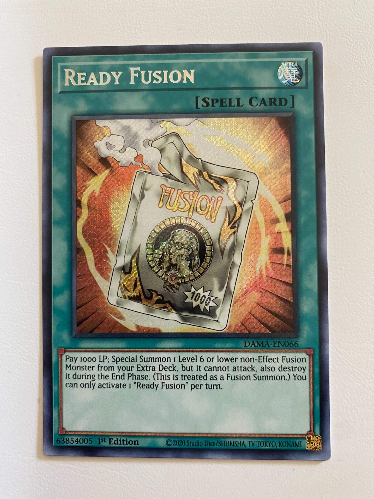 Yugioh Ready Fusion DAMA-EN066 Secret Rare 1st Edition NM | eBay