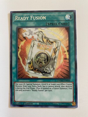 Yugioh Ready Fusion DAMA-EN066 Secret Rare 1st Edition NM | eBay