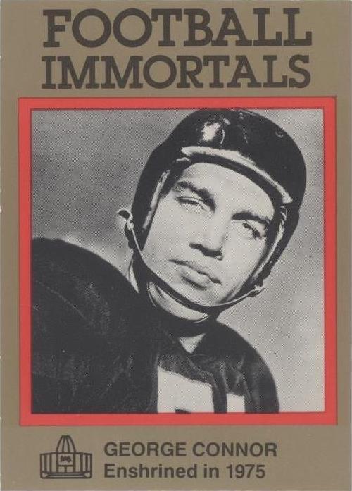 1985-88 Football Immortals George Connor #30 for sale | eBay