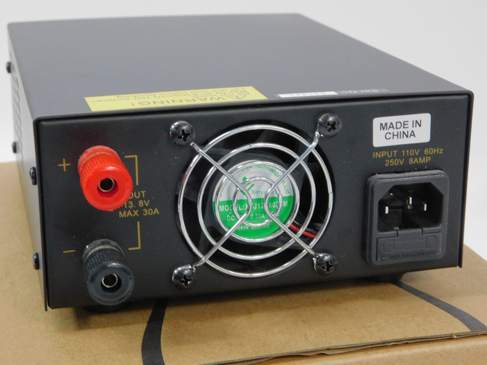 R&L Electronics RLPS30M 30A 13.8V Ham Radio Switching Power Supply ...