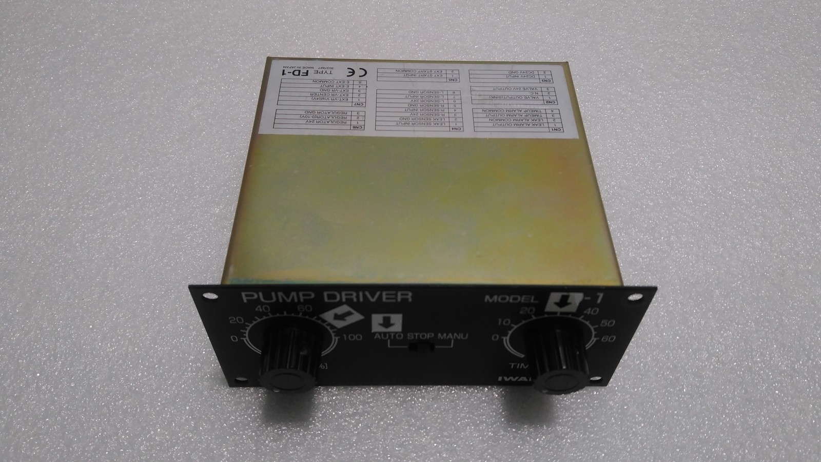 [Used] IWAKI / FD-1 / PUMP DRIVER, 1pcs | eBay