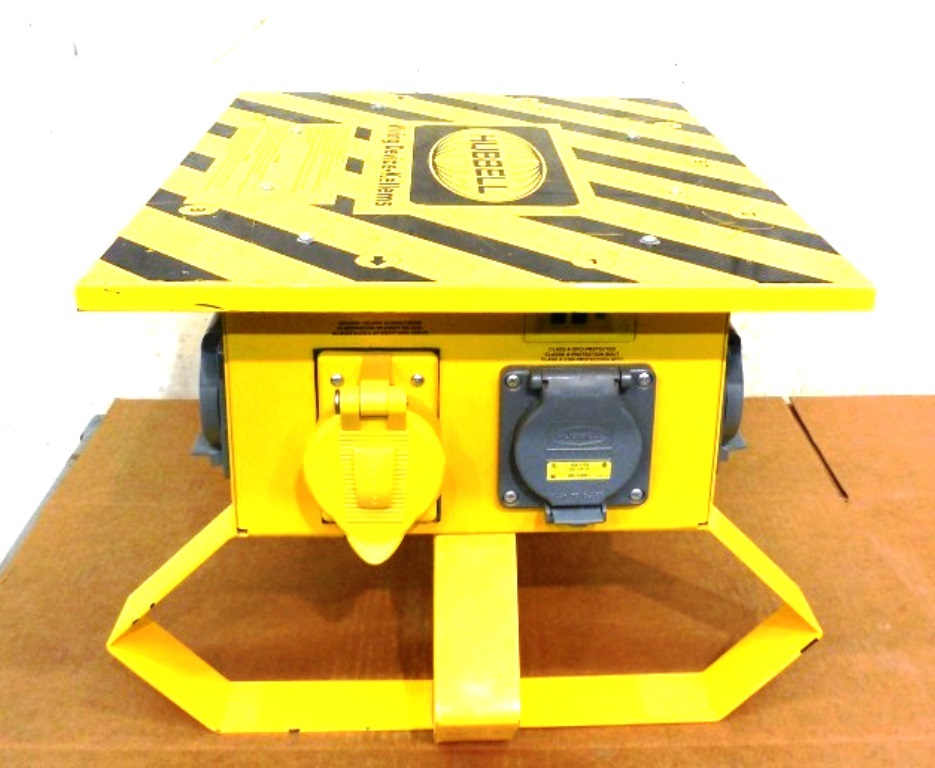 HUBBELL POWER DISTRIBUTION BOX SPIDER, WIRING DEVICE SBSB2, 50 AMP, 120 ...