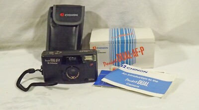 Chinon Pocket Dual AF P 35mm AF P&S Camera 28/52mm Lens | eBay