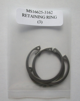 MS16625-3162 Retaining Ring Internal 1-5/8" Steel - Lot of 3 | eBay