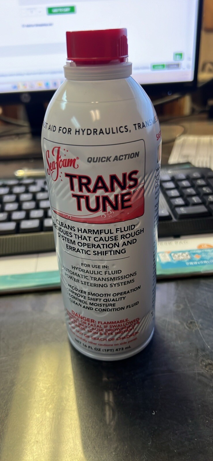 Sea Foam Trans Tune 16oz for Transmission Power Steering Hydraulic ...