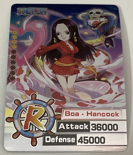 BOA HANCOCK R Holo Foil ONE PIECE Anime TCG CCG Collectible Card | eBay