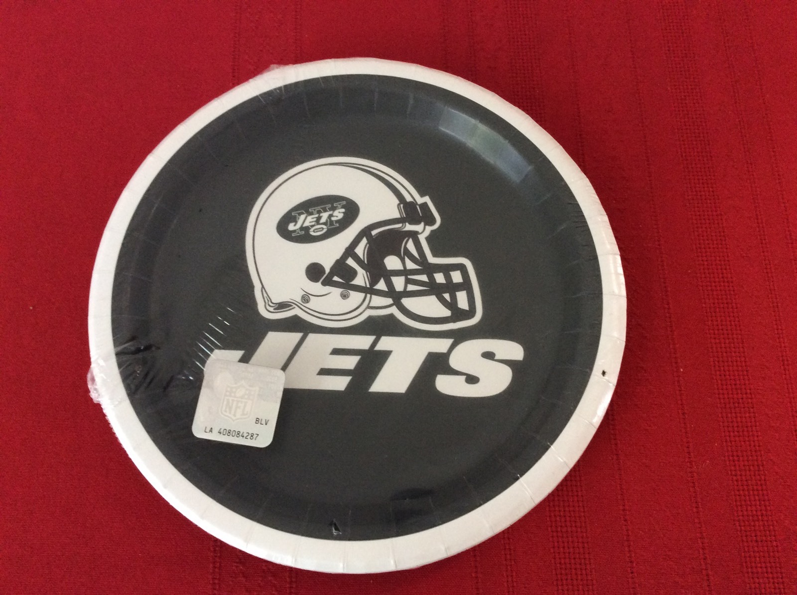 NWT New York Jets NFL Pro Football Sports Party 7" Paper Dessert Plates ...