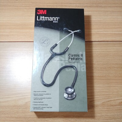 3M Littmann Brand Classic II SE 28" Black Stethoscope - USA Model 2113 ...