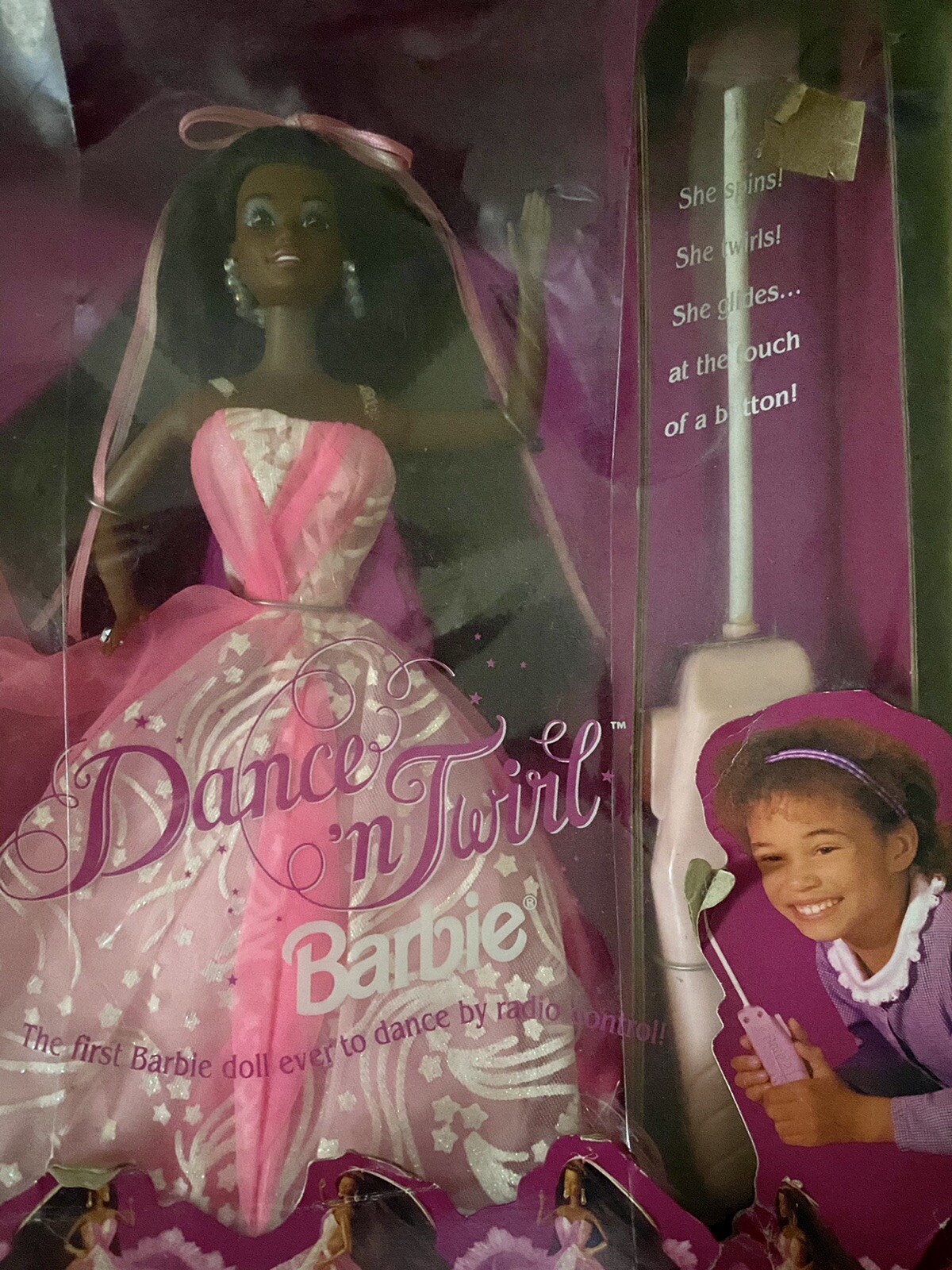 New Vtg Barbie Christie Dance N & Twirl African American Doll 1994 ...
