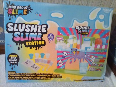 Slime Station Kit for Boys Girls, DIY Slime Making Your Own Slushie ...