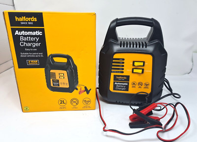 Halfords Automatic Battery Charger | eBay UK