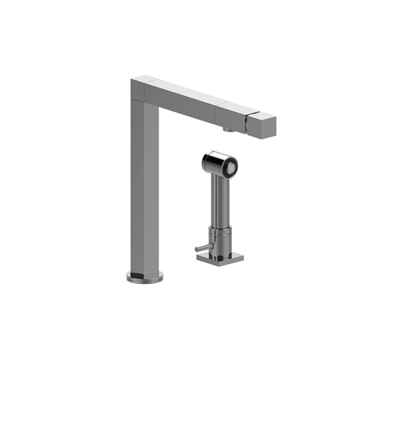 GRAFF G-4866-PC Kitchen Faucet w/Independent Kitchen Side Spray ...