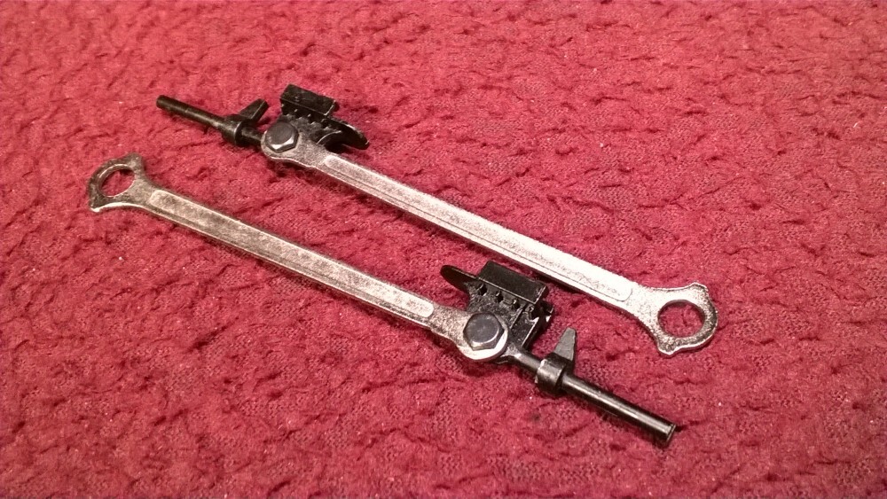 LIONEL 8206 HUDSON STEAM LOCOMOTIVE - PAIR - DRIVE ROD & CROSSHEAD ASSY ...