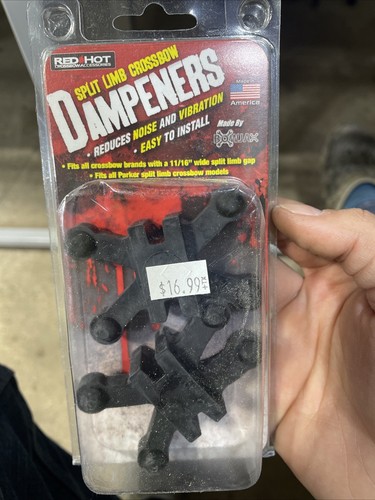 Split Limb Crossbow Dampeners For 11/16” Limb Spacing | eBay