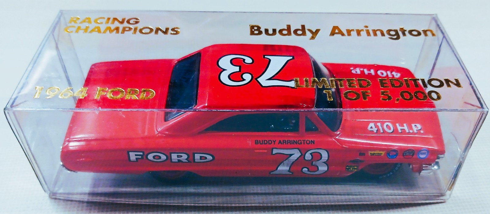 Racing Champion NASCAR diecast 64 Ford Galaxie #73 Buddy Arrington 1993 ...