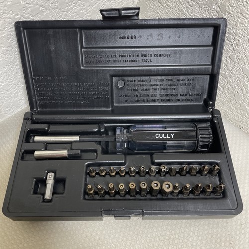 CULLY 37009 CUL37009 • TAMPERPROOF KIT • 29-IN-1 DRIVER KIT • USA***AS IS**NOS** | eBay