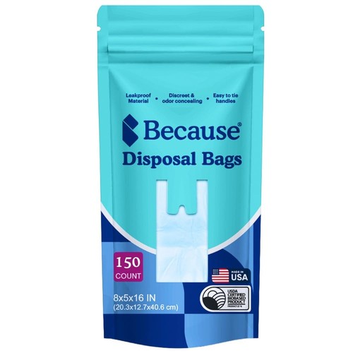 Incontinence Disposal Bags, Discreet, Tear Resistant Adult Disposal ...
