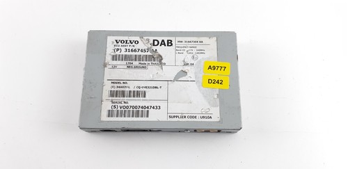 VOLVO DAB RADIO CONTROL MODULE 31667457AA / A9777-D242 | eBay