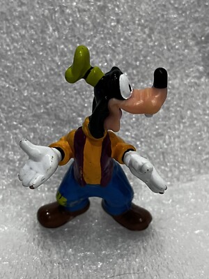 Vintage Walt Disney Talking Goofy Miniature Preowned Figure Toy | eBay