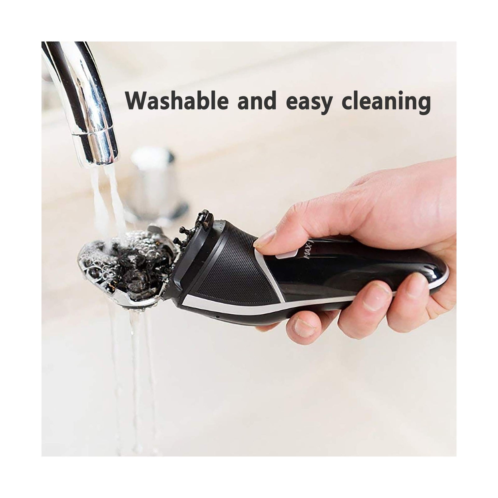 Men's Electric Corded and Cordless Rechargeable 3d Rotary Shaver Razor ...