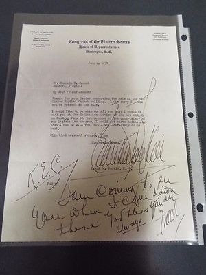 Congress of the United States - Letterhead - Frank Boykin - 1957 | eBay