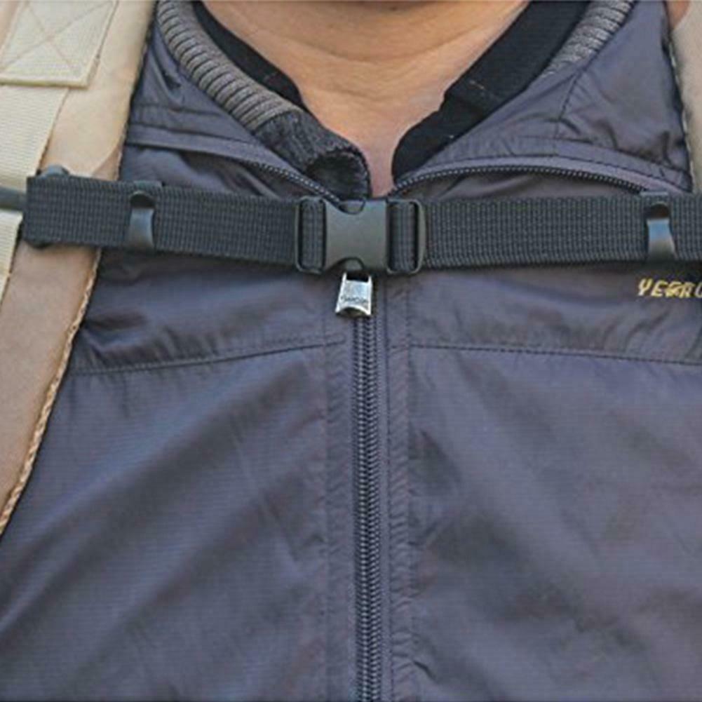 Chest Harness Adjustable Bag Backpack Webbing Sternum Strap Clip Buckle ...