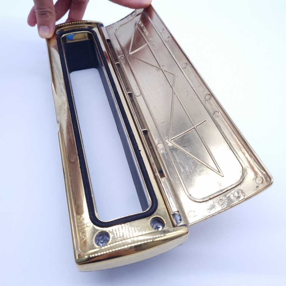 Mila Heavy Duty Polished Gold Letter Box Sleeved | eBay UK