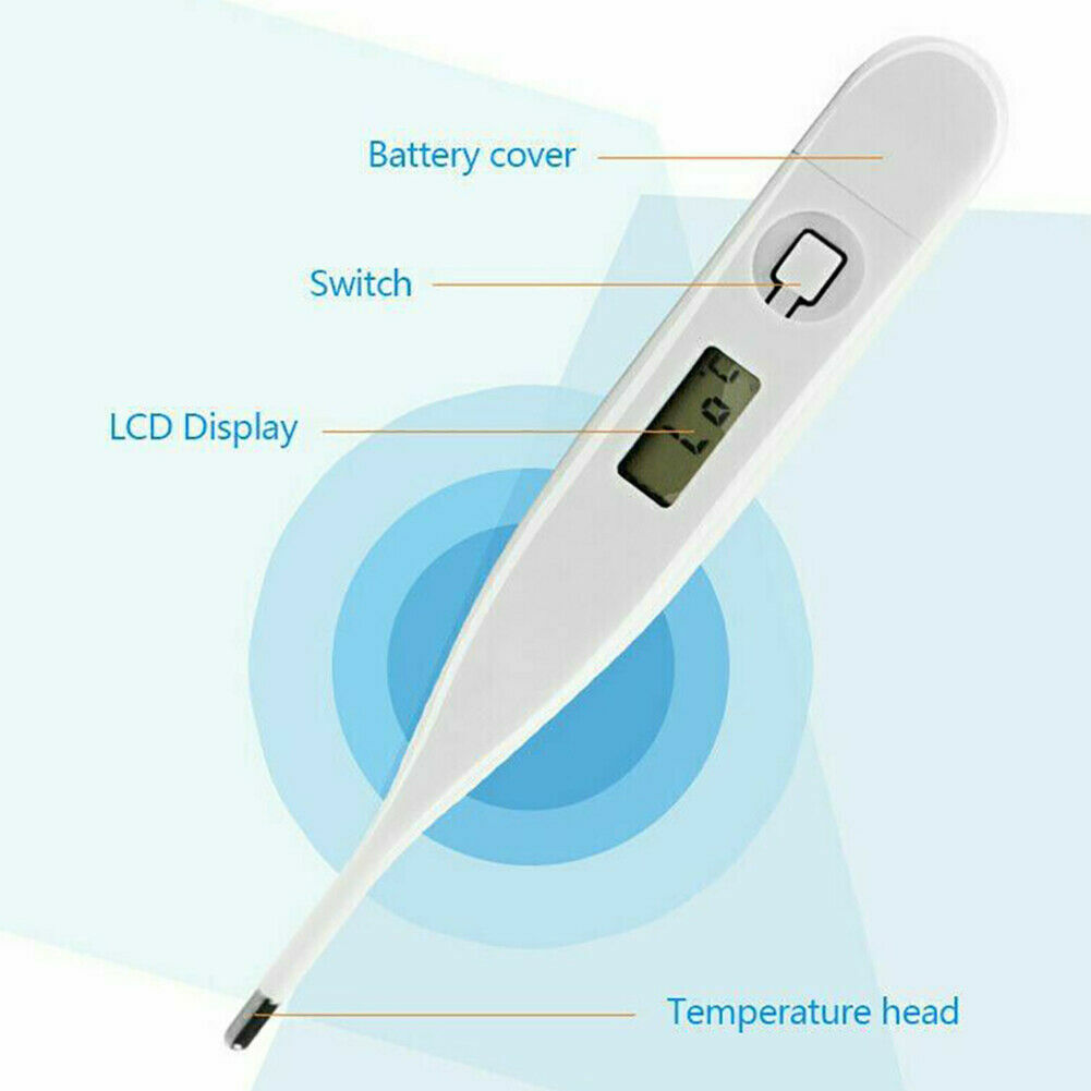 Celsius Digital Thermometer Adults Kids Baby Clinically Accurate ...
