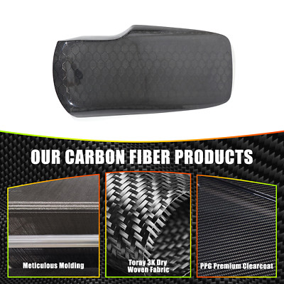 Real Carbon Fiber Center Console Panel Cover Trim Set For Corvette C6 ...