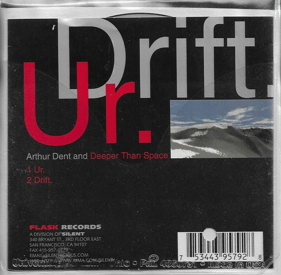 ARTHUR DENT & DEEPER SPACE "DRIFT" promo cd | eBay