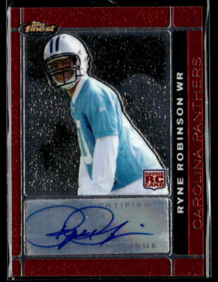 2007 Finest #143 Ryne Robinson Rookie Autographs | eBay