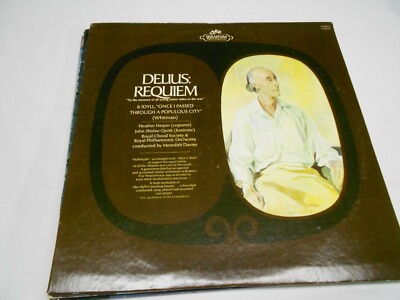 DELIUS REQUIEM & IDYLL ROYAL CHORAL & PHILHARMONIC STEREO LP record ...