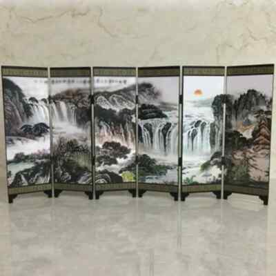 48cm Decor Wall Divider Screen Wooden Chinese Panel Partitions Room ...
