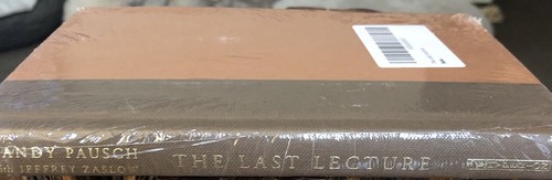 The Last Lecture by Randy Pausch with Jeffrey Zaslow Hardcover NEW ...
