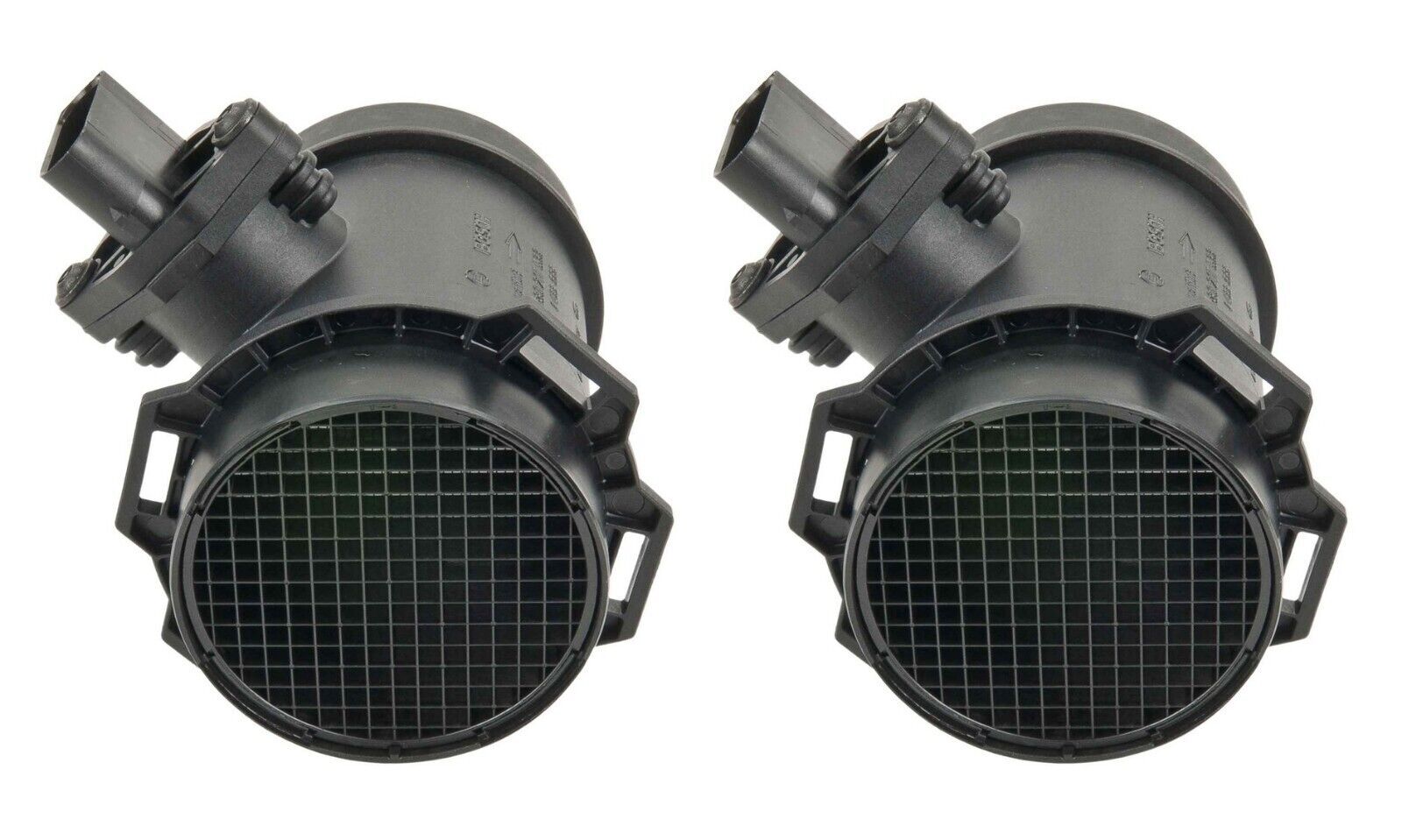 Bosch Set of 2 Air Mass Sensors Flow Meter MAF For BMW E39 M5 E52 Z8 5 ...
