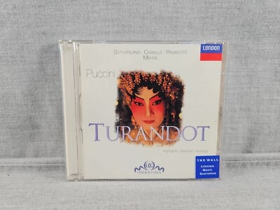 Puccini: Turandot - Highlights (CD, 1998, London) Sutherland/Caballe ...