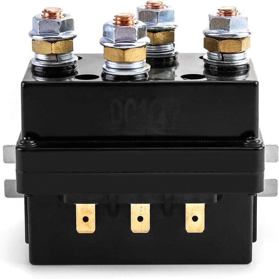 12V 500A Winch Solenoid Relay Controller Contactor 12000 LBS for Warn ...