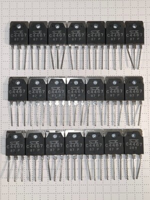 LOT OF 21 2SC4467 C4467 SANKEN TRANSISTORS TO-3P-3L | eBay