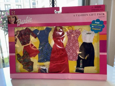 2000 Barbie 6 Fashion Gift Pack #68209 New In Box Complete W/ Shoes | eBay