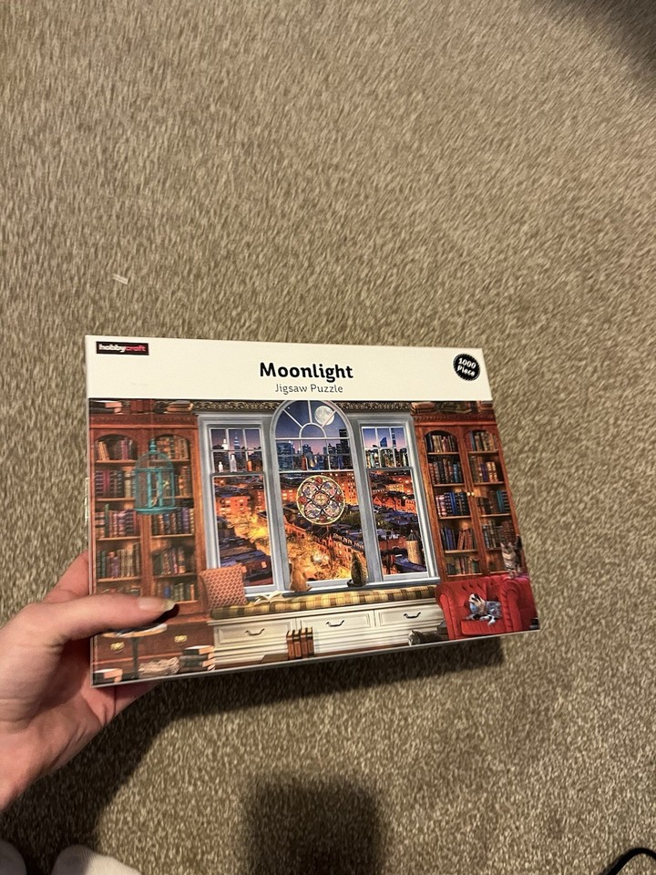 1000 Pieces Jigsaw Puzzle - Moonlight - Hobbycraft - Used GC | eBay UK