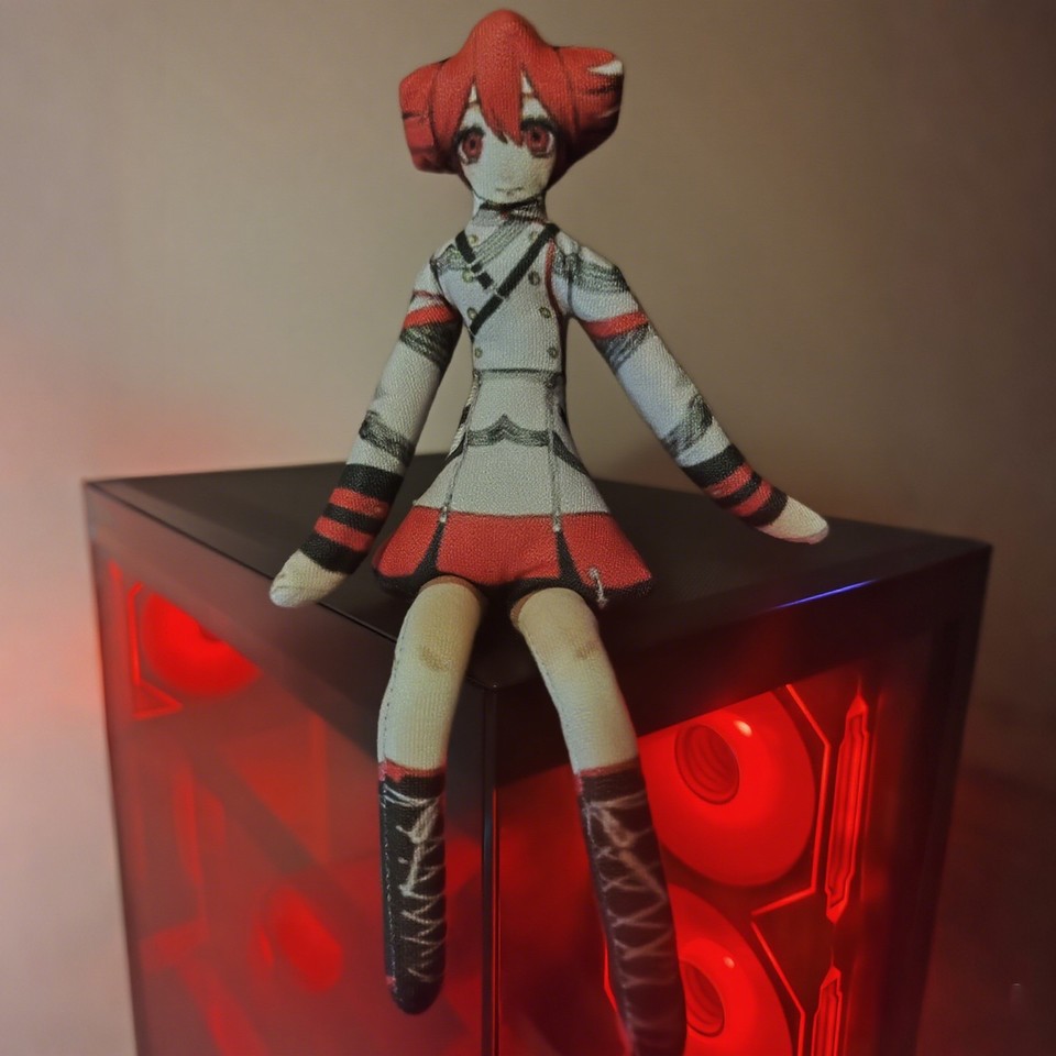 Kasane Teto 28 cm Figure Abstraction Plush Doll Creativity Cute Gift ...