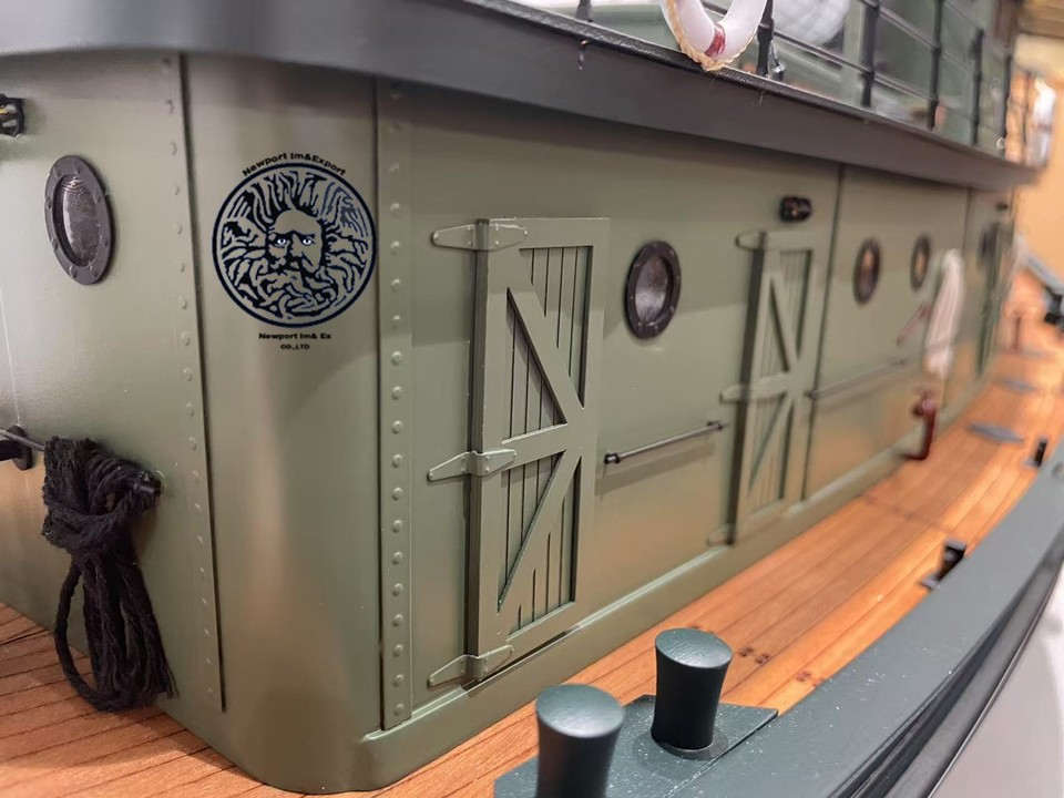 Brooklyn Tugboat RC Model Ship Kit – 1:32 Scale | 39.4" Fiberglass Hull ...