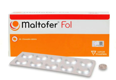 2X MALTOFER FOL 30's Chewable Tablets For Iron Deficiency - FREE ...