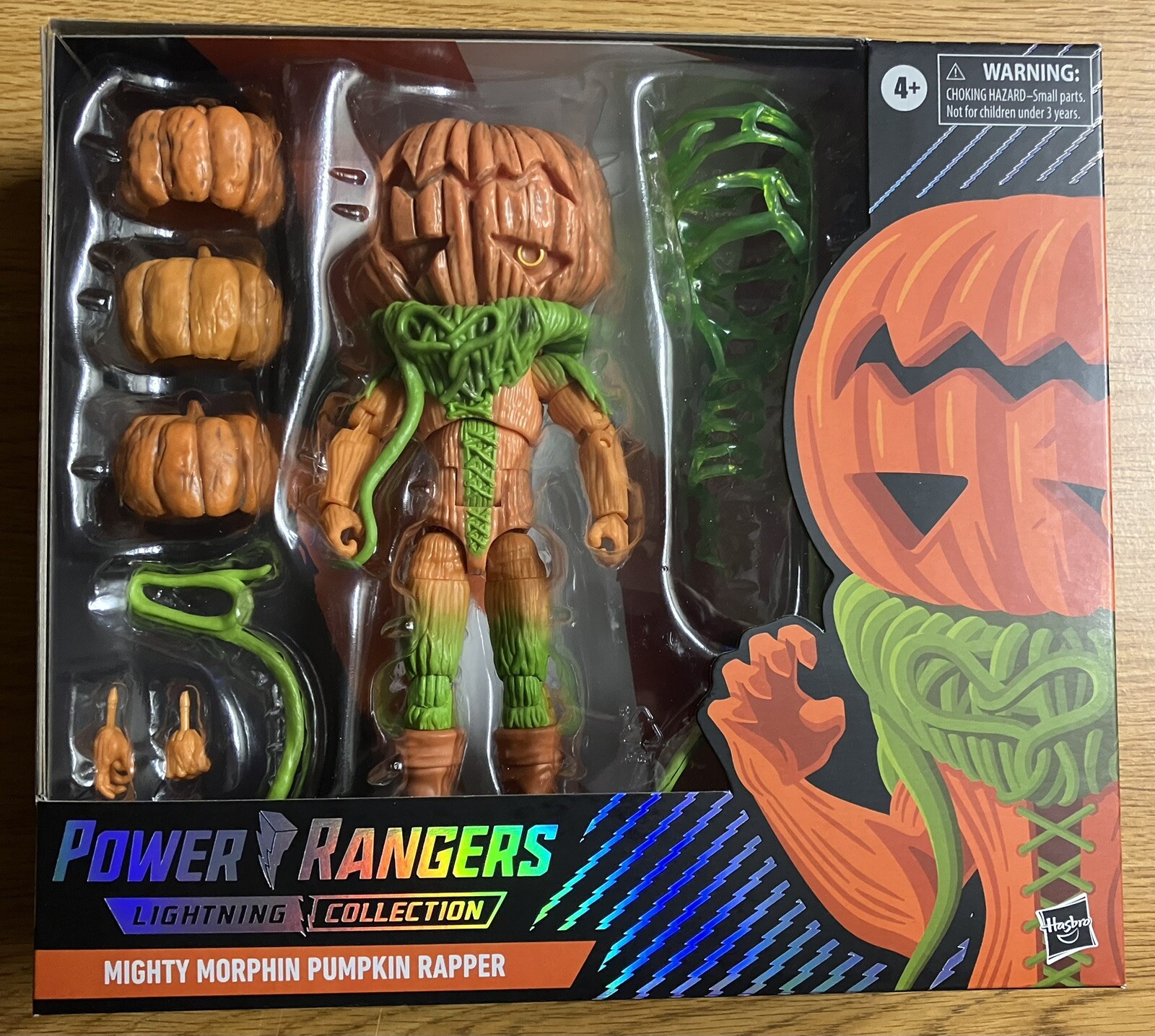 Mighty Morphin Power Rangers Lightning Collection Pumpkin Rapper ...