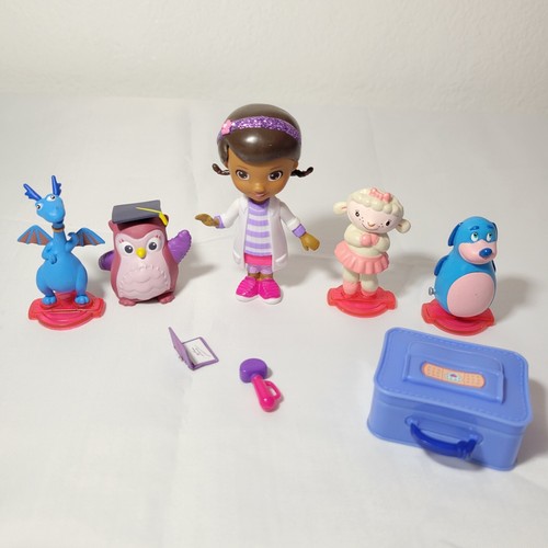 Disney Doc McStuffins Figurines Lot of 5 and 3 Accessories Just Play | eBay