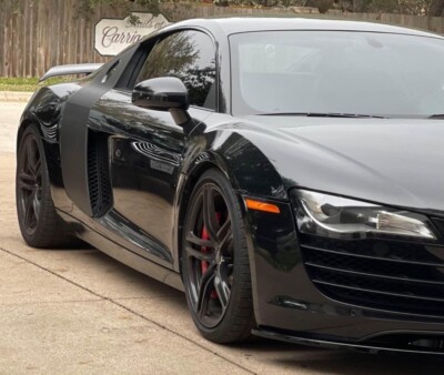 Audi R8 Left And Right Side View Mirror Assembly Black 2008-2012 | eBay