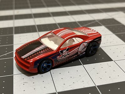 Hot Wheels Muscle Tone Car 2000 Mattel Red Baseball Loose | eBay